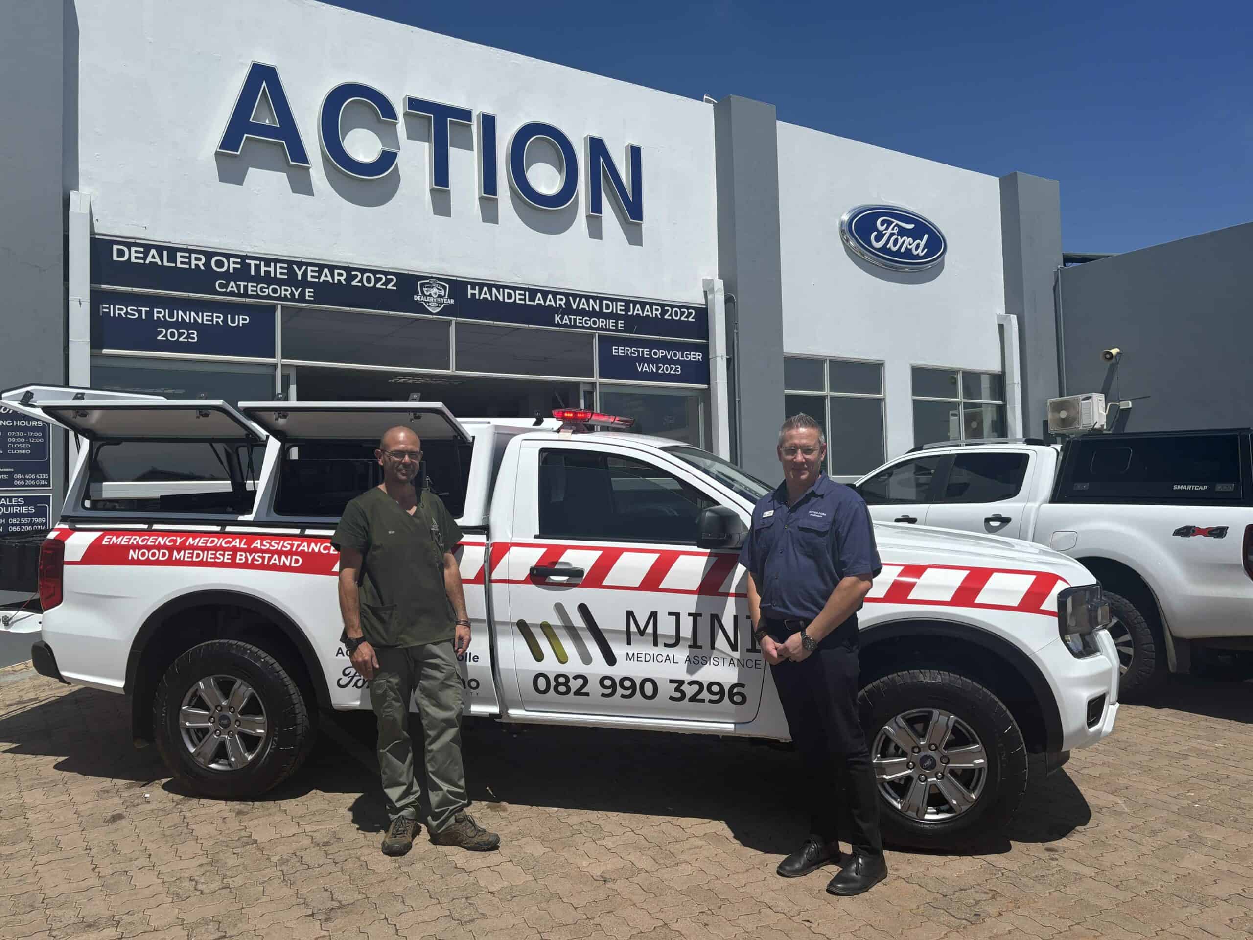 Action Ford donates vehicle to local Medic in Modimolle | Die Pos
